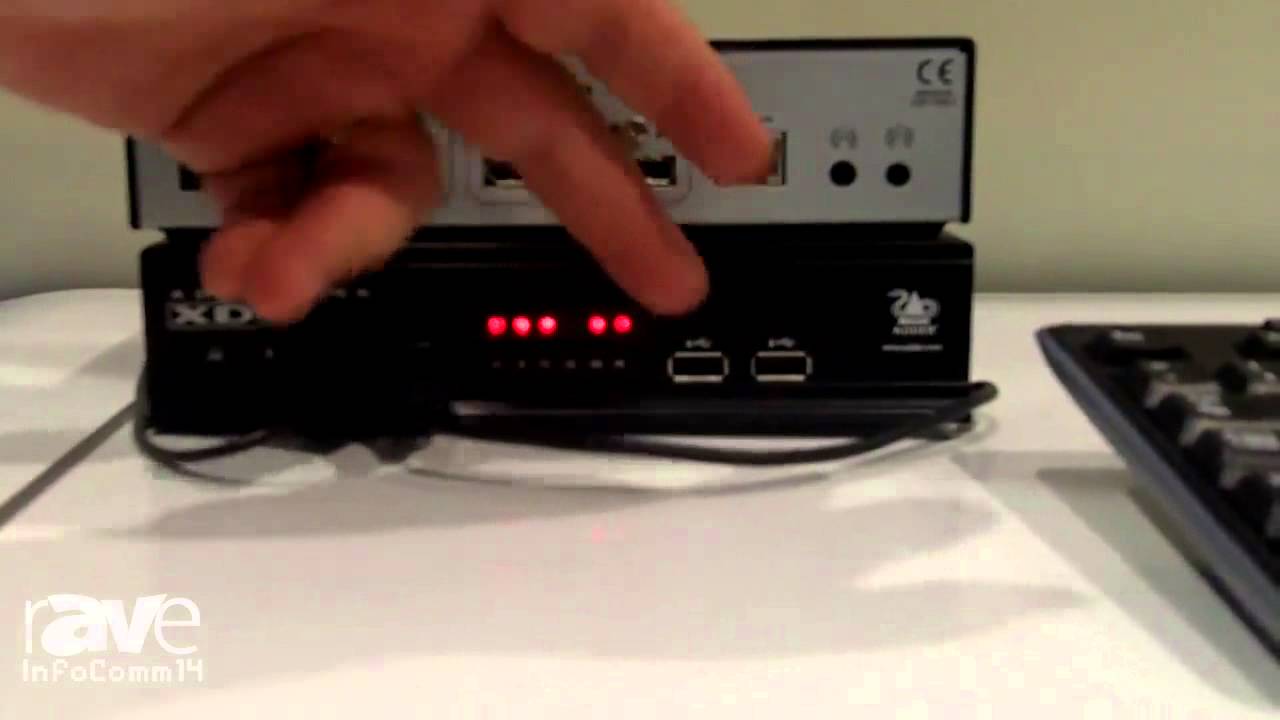 InfoComm 2014: Adder Details its Adderlink XD522 KVM Extender - YouTube