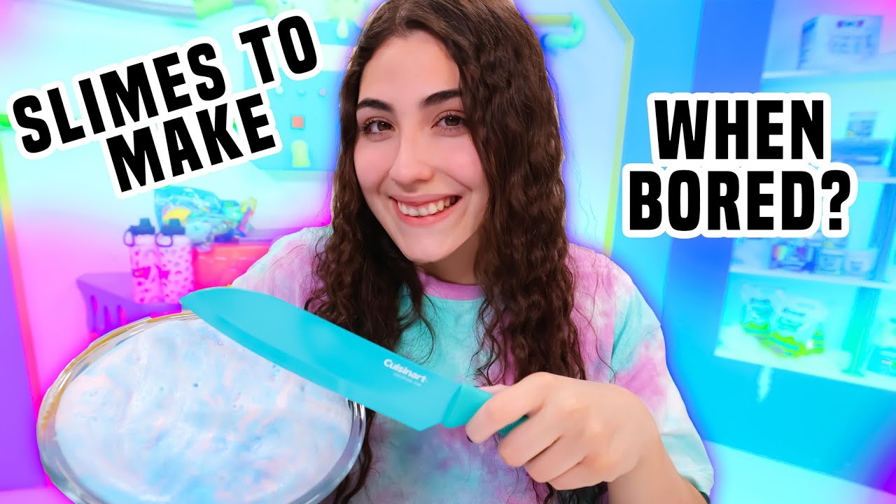 Slime DIY's to do when you are bored - YouTube