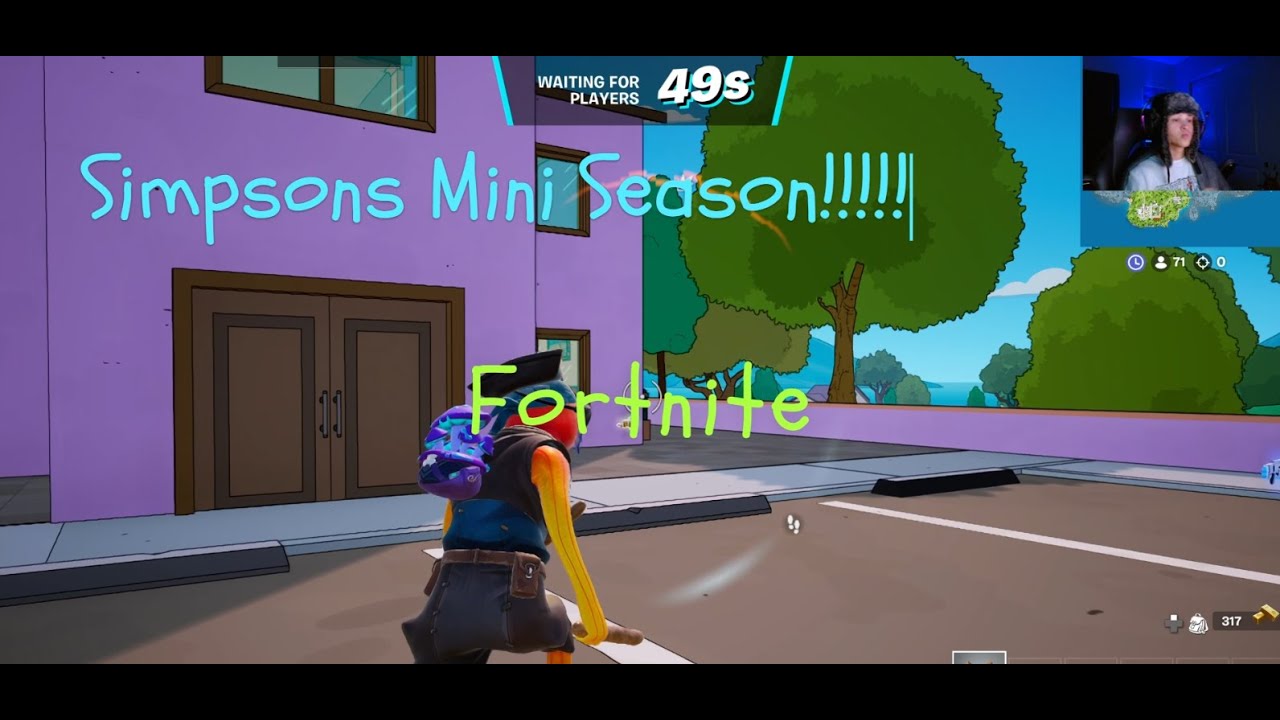 Fortnite Simpsons Mini Season!! (NEW)(SEASON) - YouTube