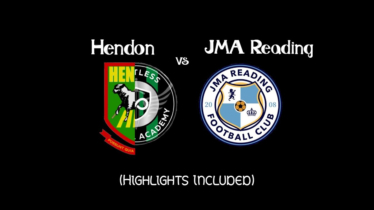 Hendon Vs JMA Reading BTS | Highlights - YouTube