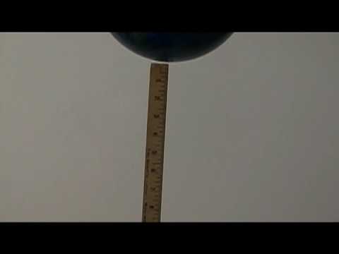 Slow-motion Ball Drop (Bowling Ball) - YouTube