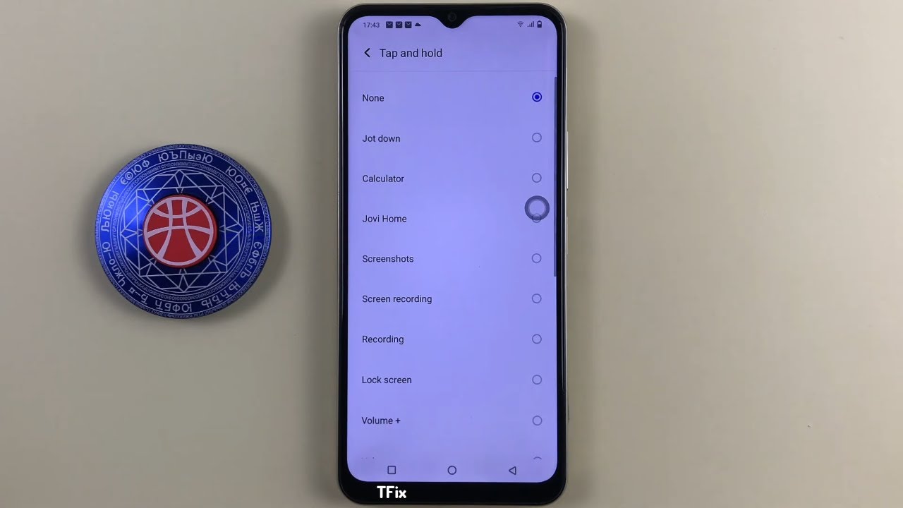 How to take a screenshot when pressing and holding the virtual Home ...
