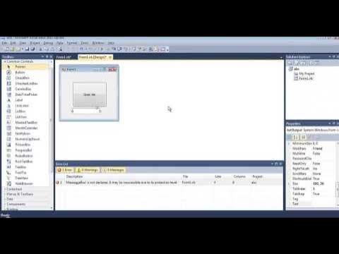 Visual Basic Studio 2010 Setup Tutorial - Configure the Environment ...