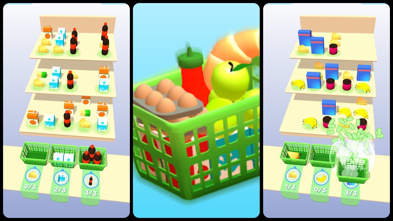 Shelf Sort 3D Mobile Game | Gameplay Android & Apk - YouTube
