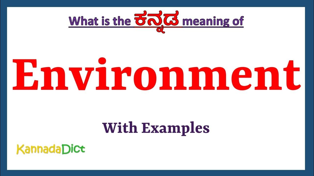 Environment Meaning In Kannada Environment In Kannada Environment environment-meaning-in-kannada-environment-in-kannada-environment