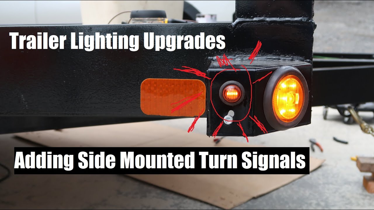 Front Mounted Turn Signals | Big Tex 70CH Trailer Lighting Upgrades ...