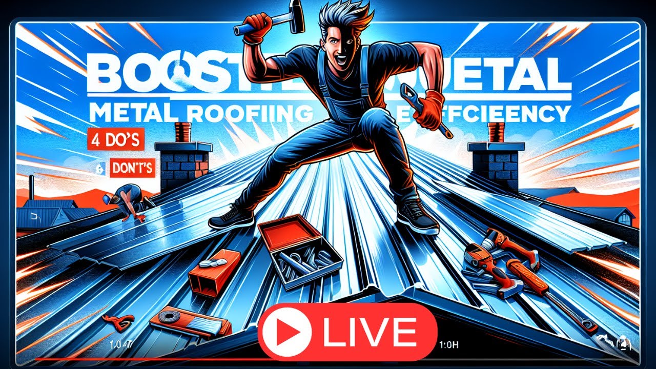 Boost Your Metal Roofing Efficiency: 4 Crucial Do's & Don'ts - YouTube
