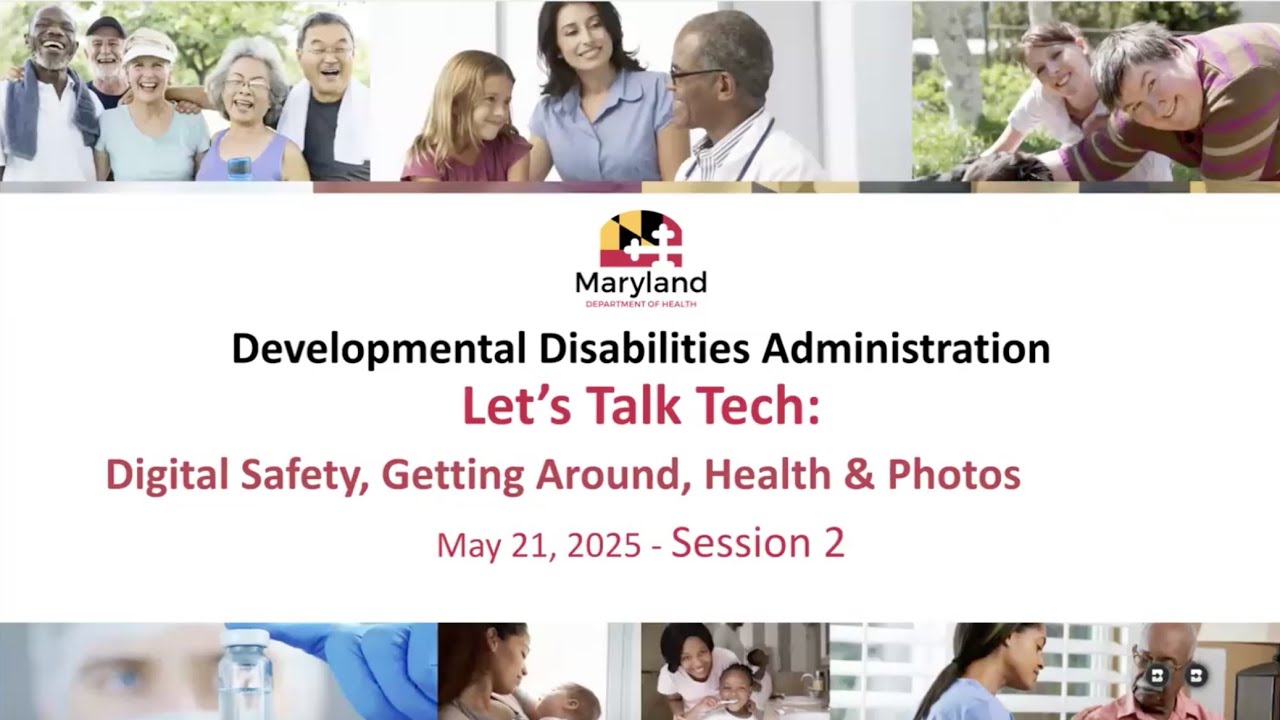 Let's Talk Tech Series: Digital Safety, Getting Around, Health and ...