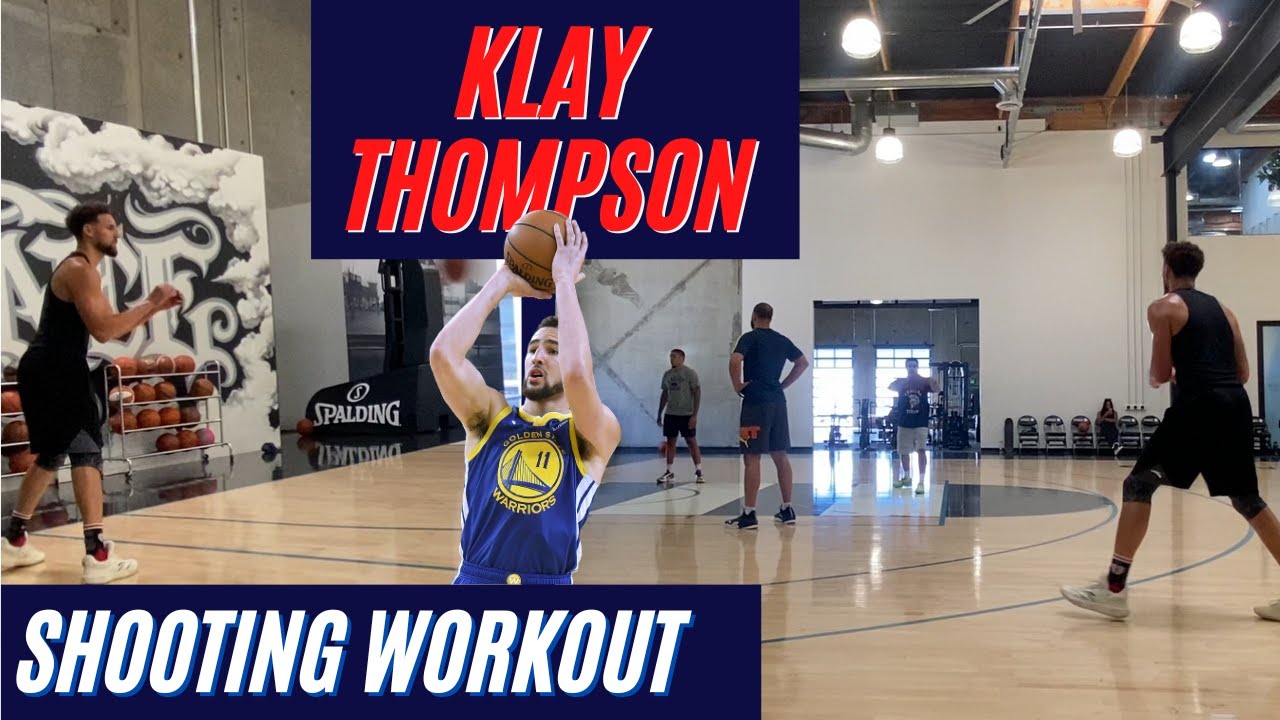 Klay Thompson Shooting Workout in Los Angeles - YouTube