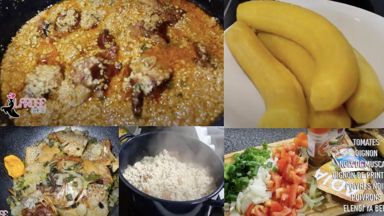 Cuisinez avec moi | Recette facile mbika melangé avec dendo fumée ...