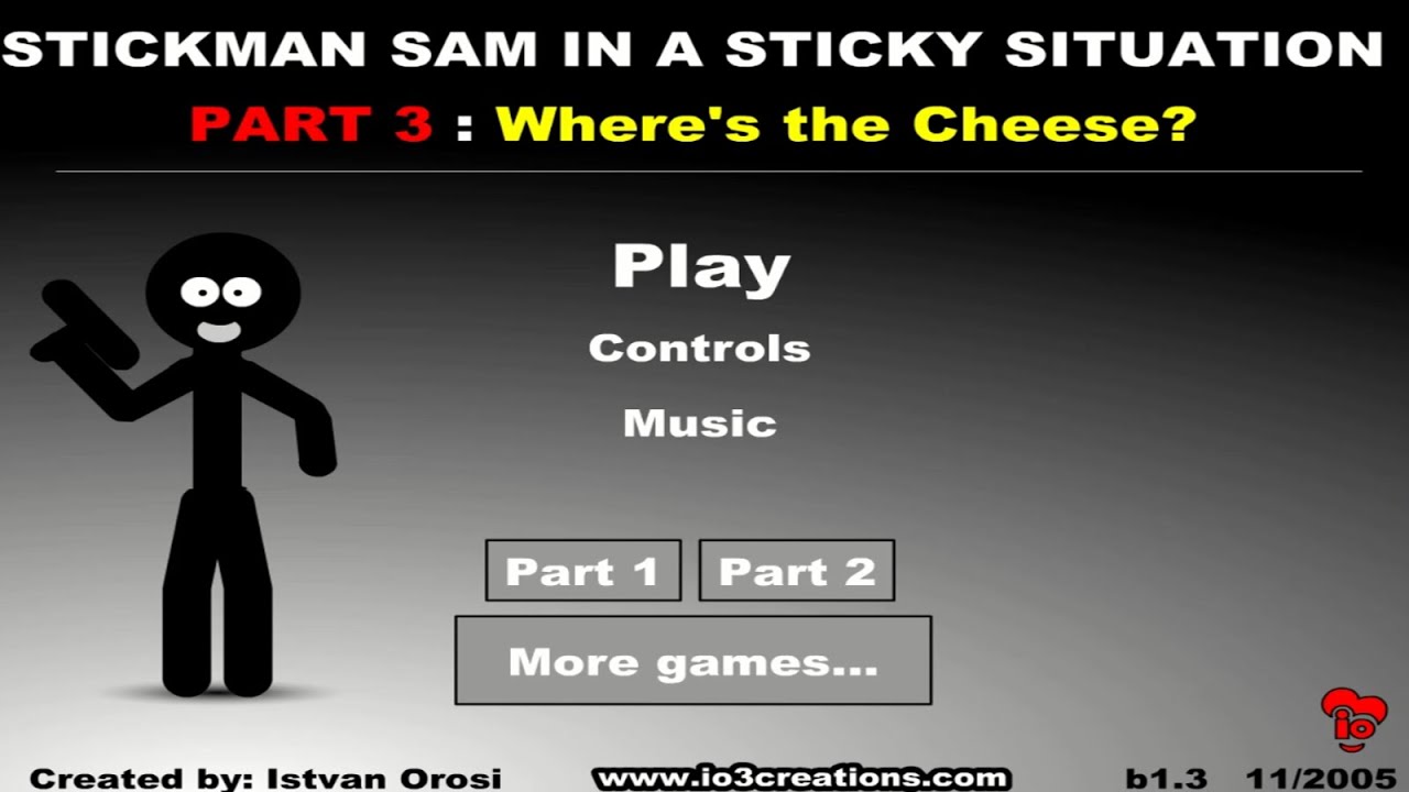 StickMan Sam - Part 3 - (Flash Game) #340 - YouTube