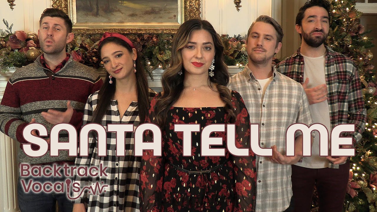 Santa Tell Me (A Cappella Cover) Ariana Grande - Backtrack Vocals - YouTube