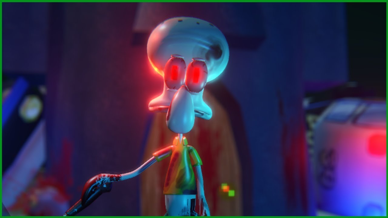 Squidward has gone crazy (Squidward Shadows) - YouTube