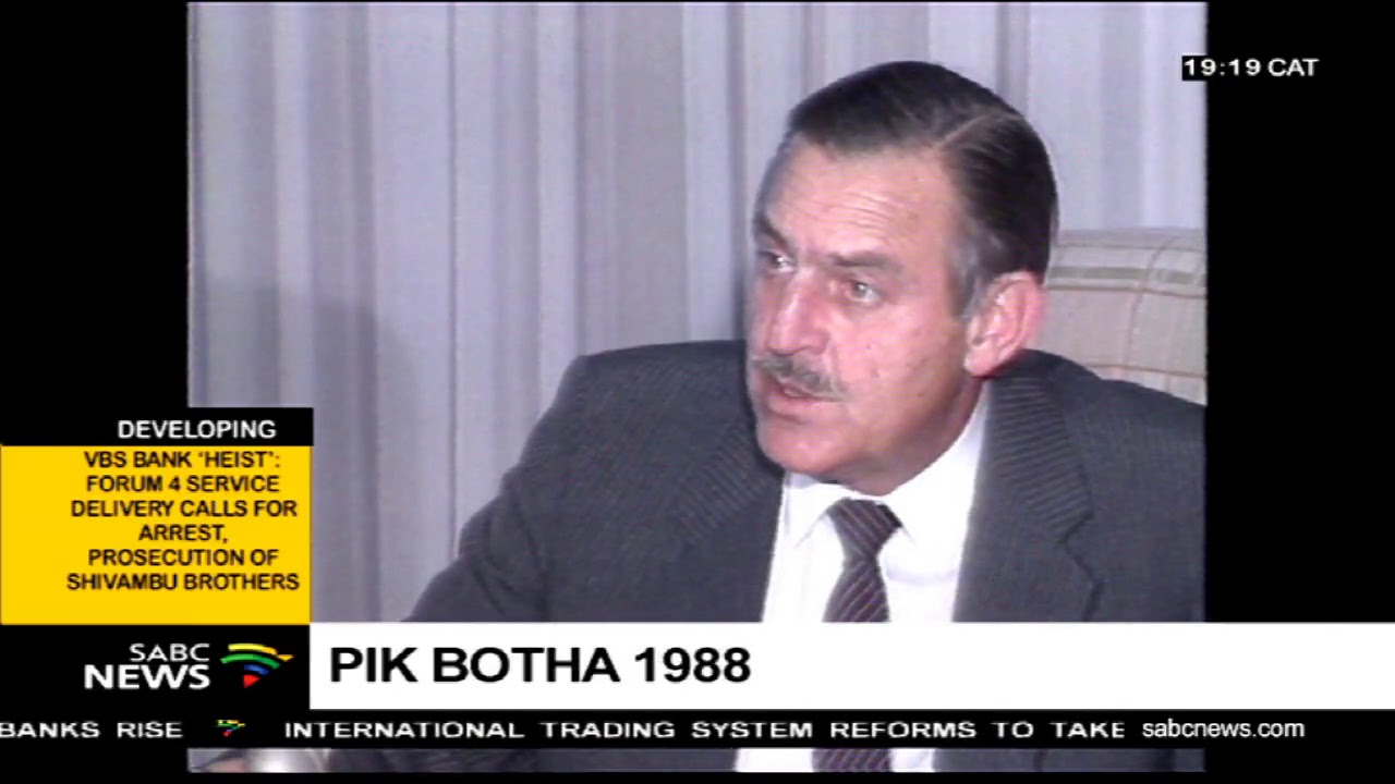 Pik Botha's Lesotho mediation efforts - YouTube