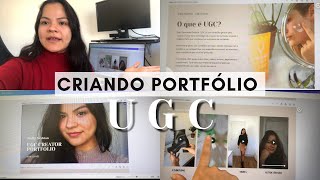 CRIANDO PORTFÓLIO UGC | como começar a criar um portfól... | Doovi
