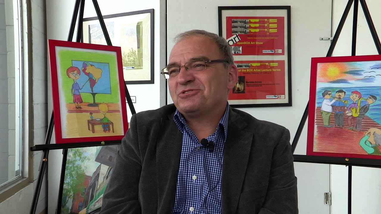 Author Zdeněk Hanka speaks about his books at the artBOX - YouTube