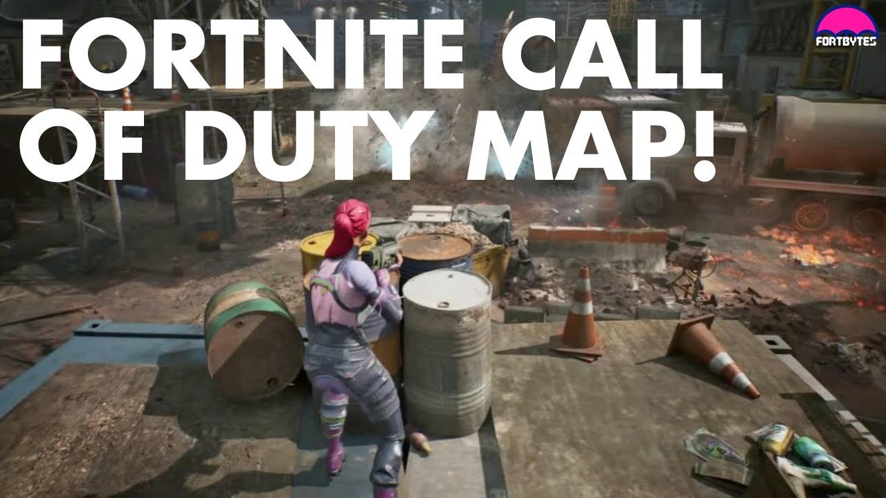 Fortnite UEFN CALL OF DUTY Map! - YouTube
