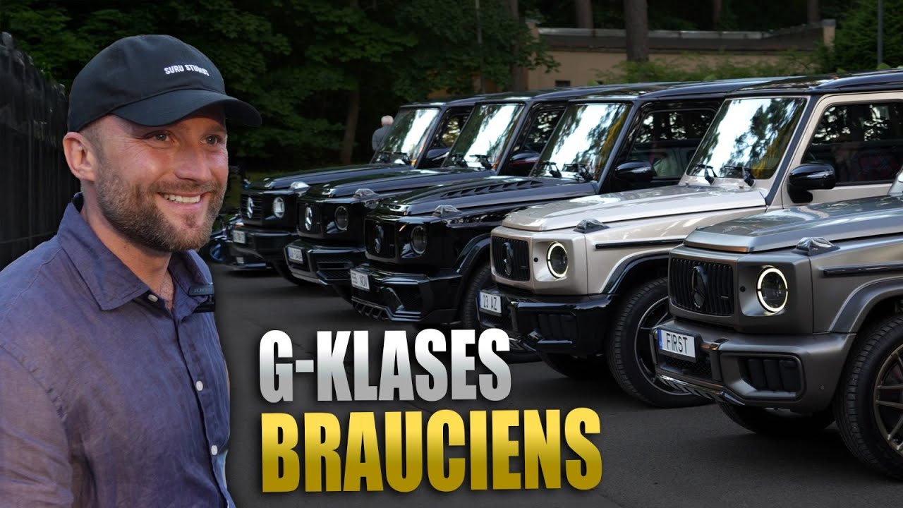 G-Wagon Meet Rīgā – grandiozākais G-Klases brauciens Latvijā - YouTube