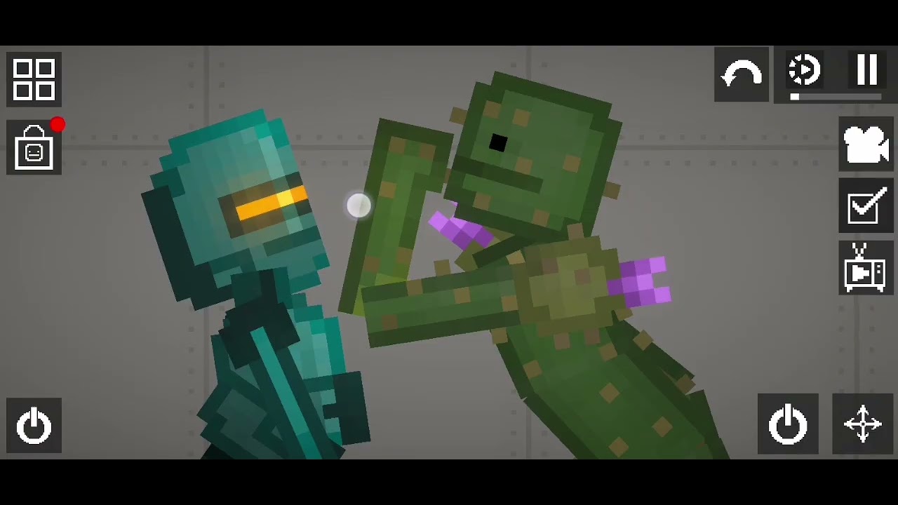 melon sandbox vs robots 14 - YouTube