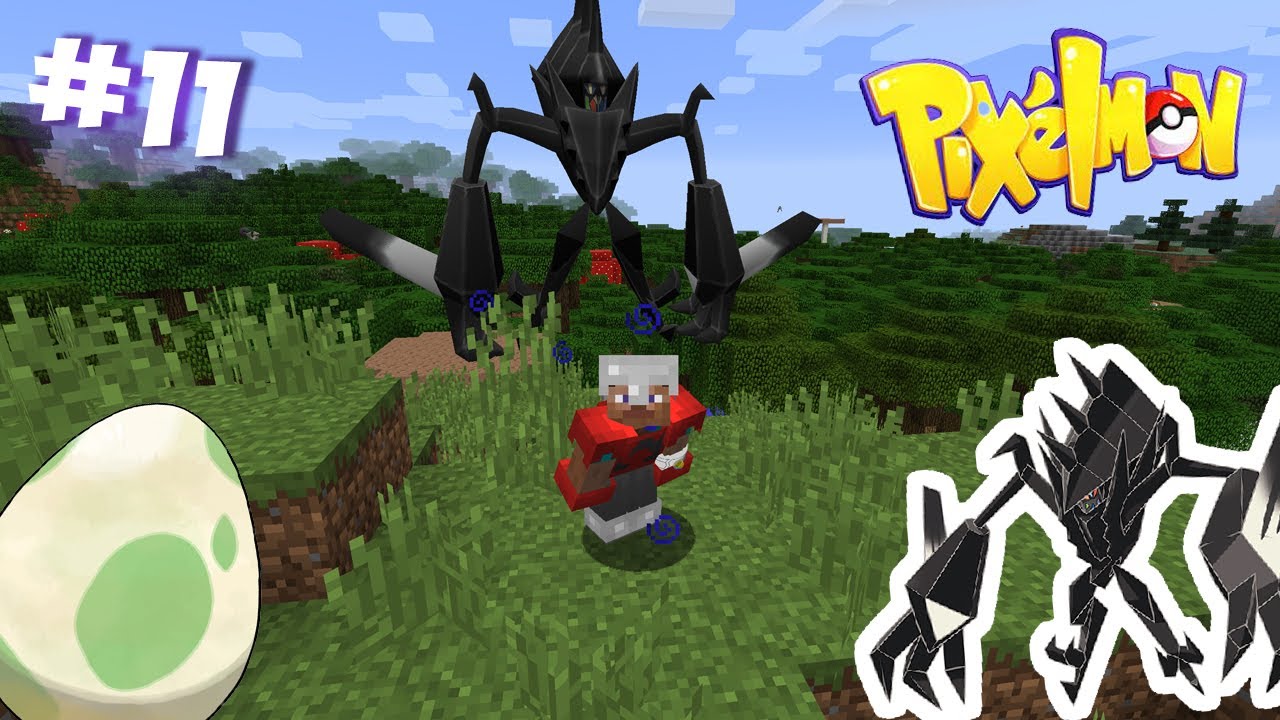 Minecraft Pixelmon {11} | Menetaskan Telur Ditto Dan Menangkap Pokemon Legendary Necrozma - YouTube