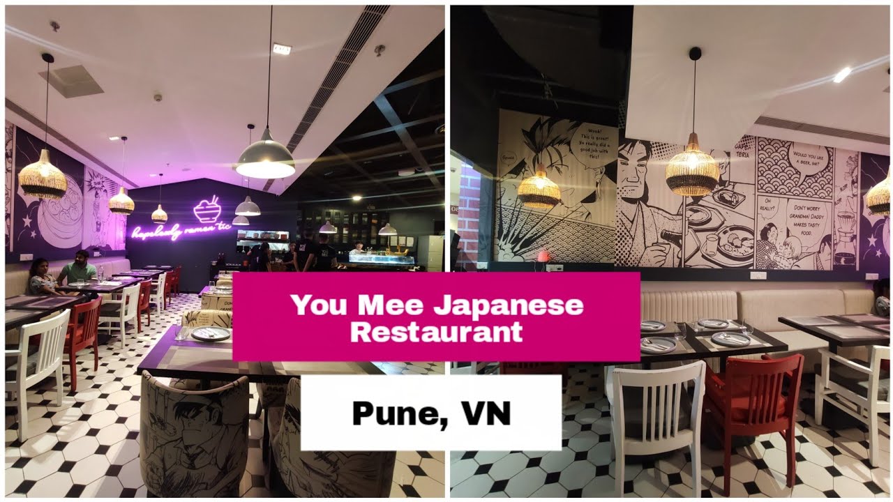 "You mee" Japanese Restaurant | Pune #japanese #japanesefood - YouTube