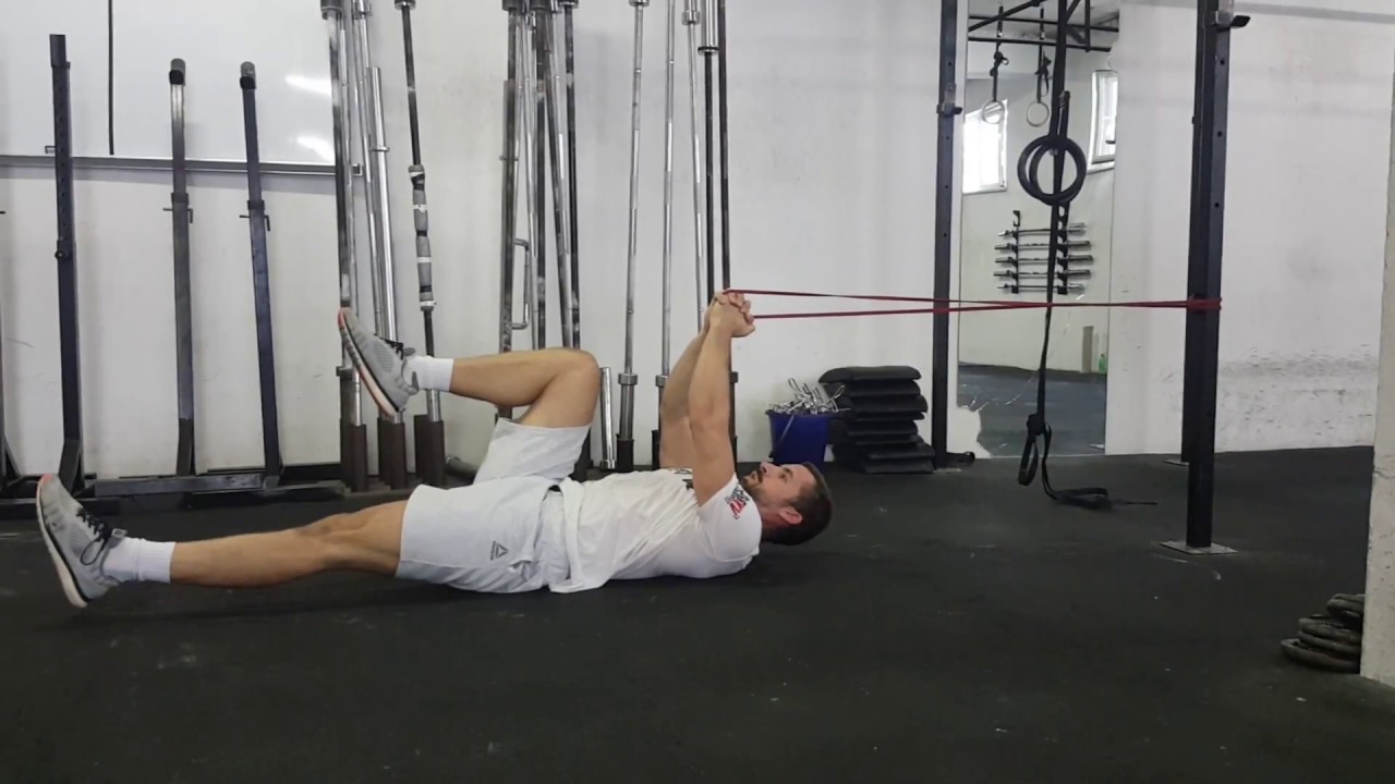 Banded Dead Bug | CrossFit Box V - YouTube