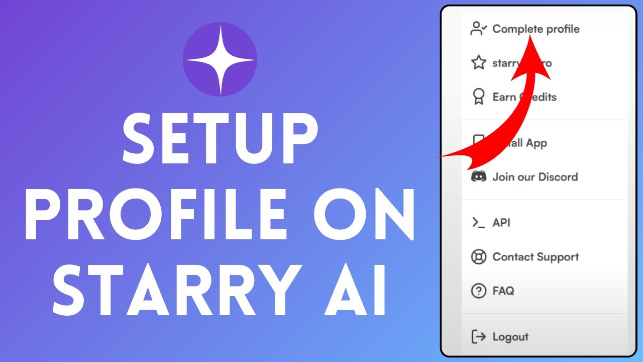 How to Setup Profile on Starry AI (2024) | Configure Profile on Starry ...