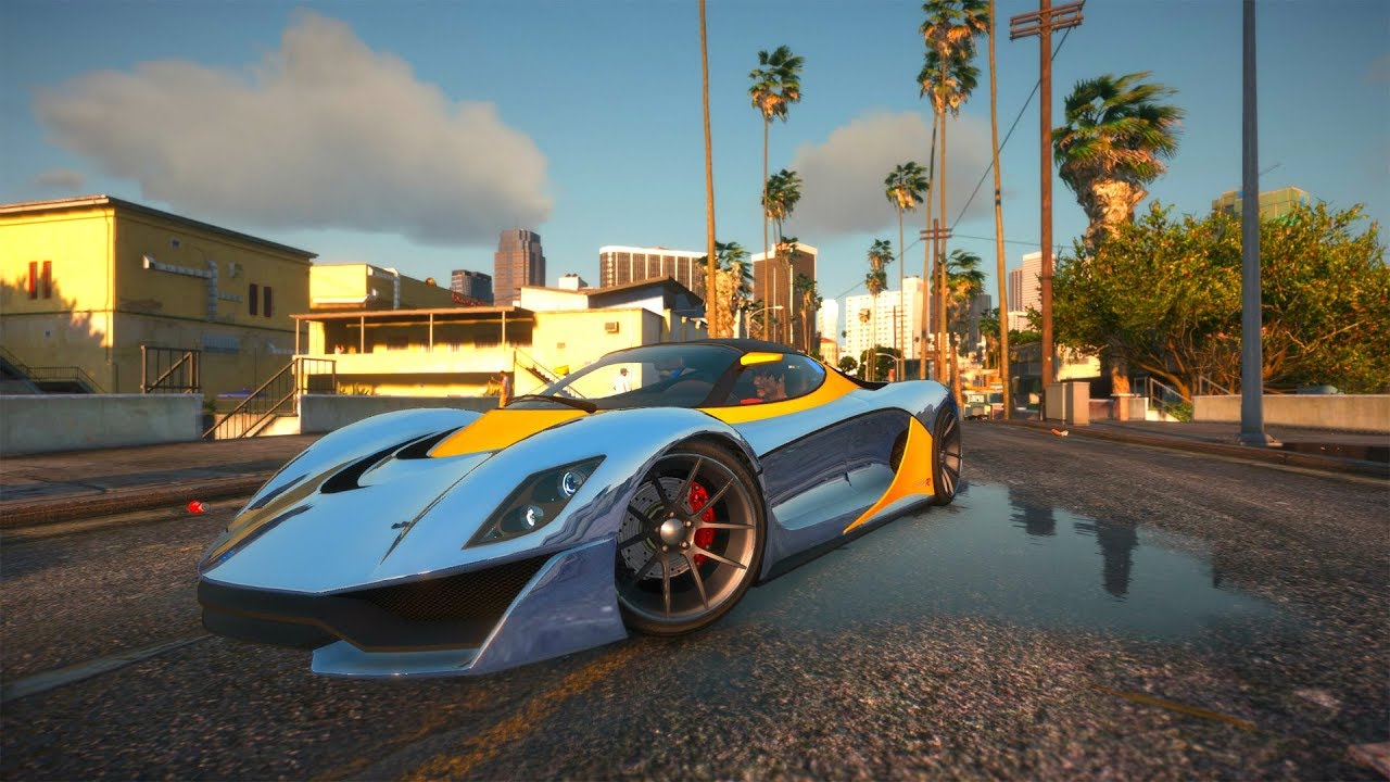 GTA 5 Graphic Mod Gameplay [Natural Vision Remastered] 2K (1440P) - YouTube