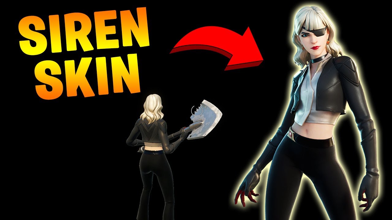 FREE BUILD COM A SKIN DA SIRENE I FORTNITE - YouTube