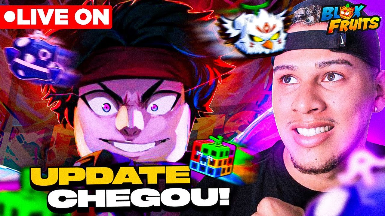 É HOJE!! FINALMENTE NOVA ATUALIZAÇÃO 26 DO BLOX FRUITS (FRUTAS REWORK ...