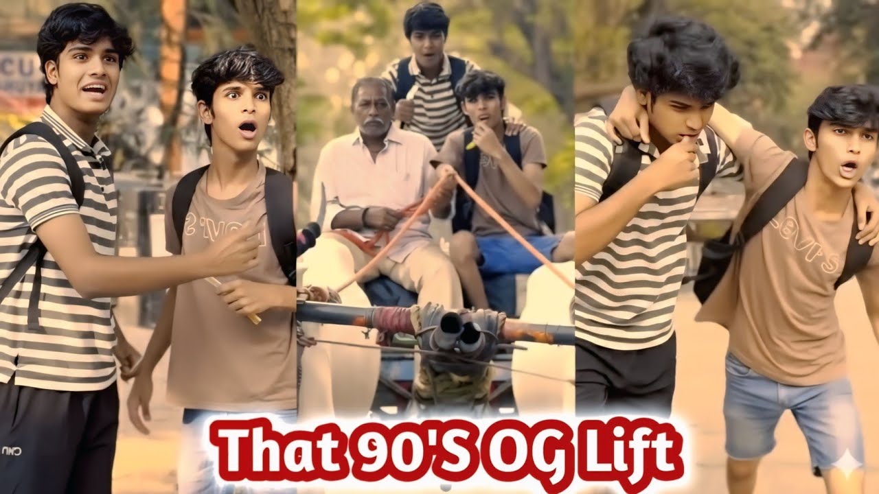 That 90'S OG Lift|| Baccha Mat Bolna || Omkar Ki New Comedy video - YouTube