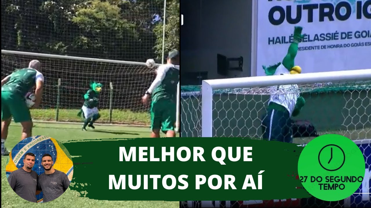 🤣🤣OLHA SÓ O QUE FEZ O MASCOTE DO GOIÁS 🤣🤣 - YouTube