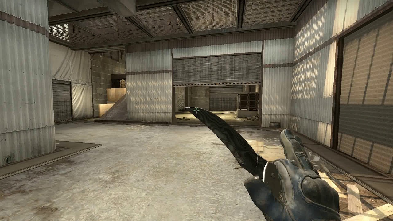 CS:GO Falchion Knife double rare animation - YouTube