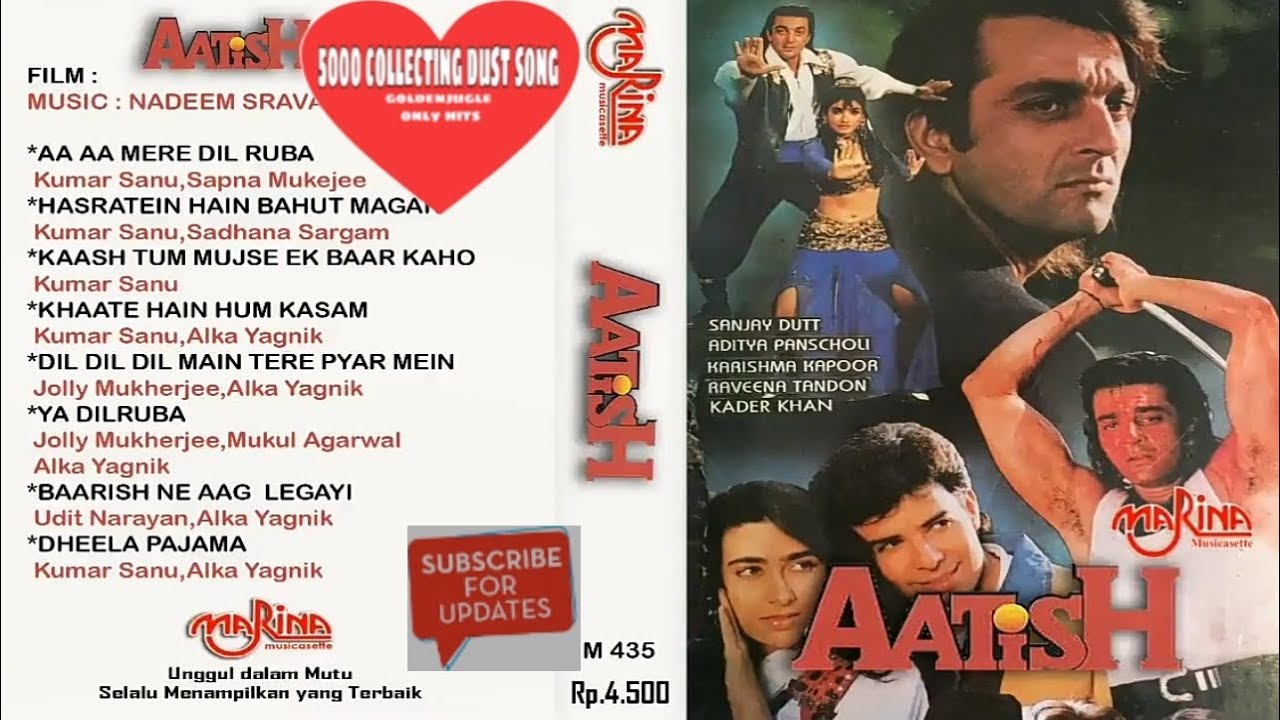 Aatish movie all song audio jukebox (Sanjay Dutt Raveena Tandon ...