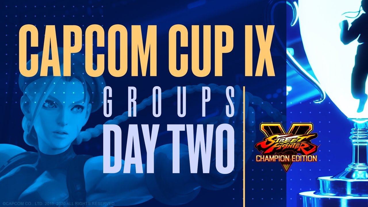 Capcom Cup IX - Groups - Day 2 - YouTube
