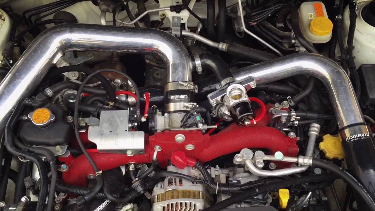 Subaru Sti 2015 built engine - YouTube
