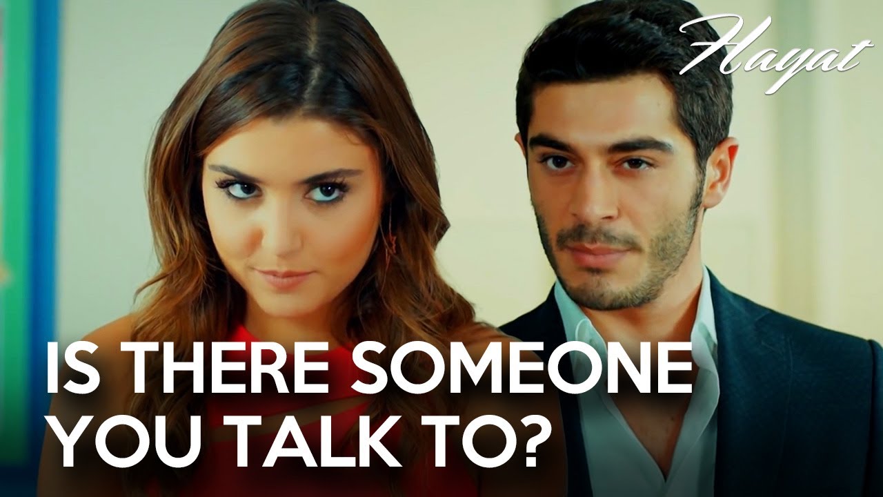 Murat got angry that Hayat was talking to someone else! | Hayat - YouTube