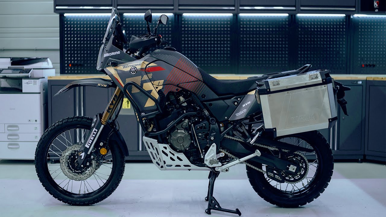 YAMAHA T7 "GLIST" GRAPHICS KIT by Kutvek | 4K - YouTube