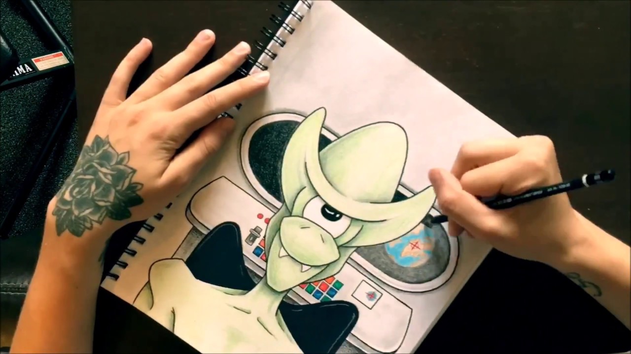 MY PROCESS FOR CREATING CARTOONS! (Time-lapse) - YouTube