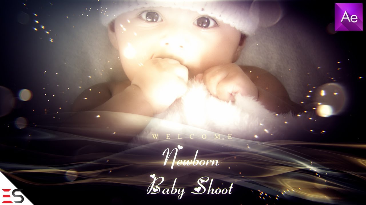 NewBorn Baby Slideshow - ES001 | Download After Effects Template ...