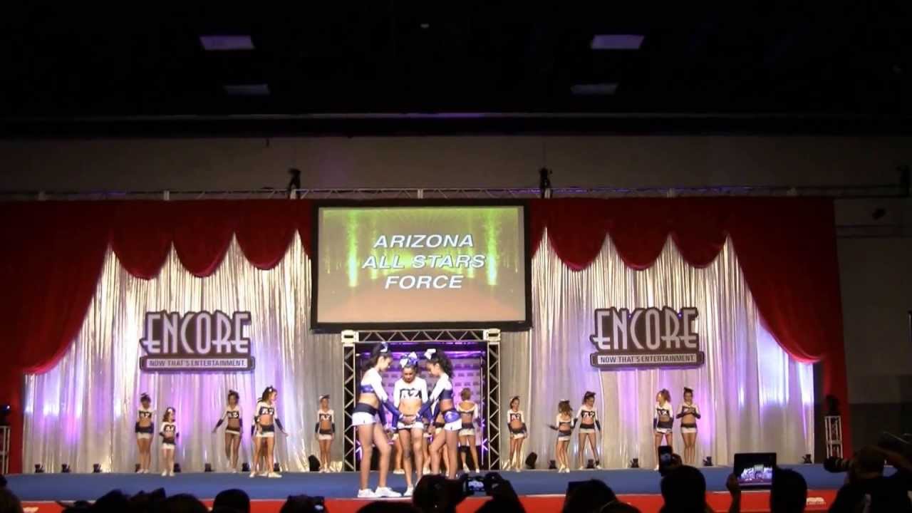2013 Encore Cheer Championship AZ All Stars Jr Level 3 - YouTube