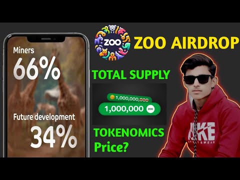 ZOO Airdrop total supply | ZOO Airdrop Tokenomics |ZOO Airdrop price ...