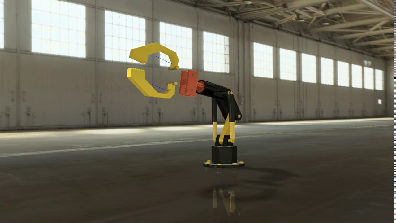 Arm Robot disassembly - YouTube