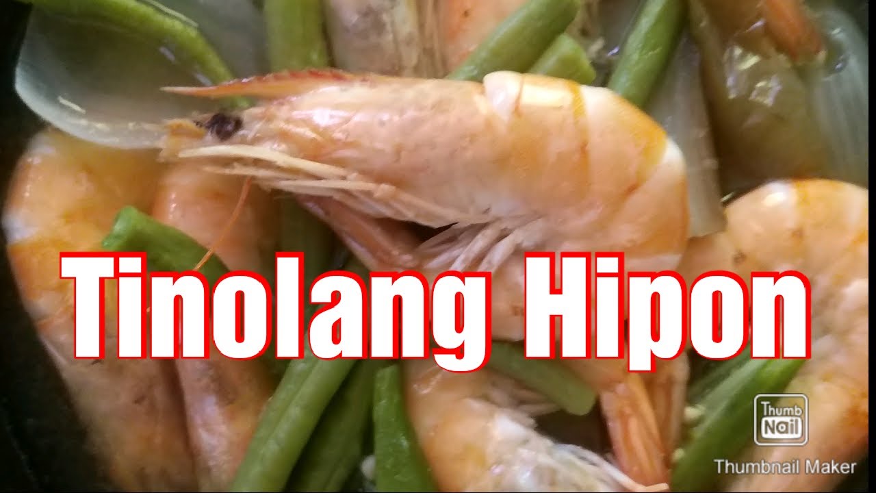 My own Version Tinolang hipon/Linapwahan nga Laswa sa Vinisaya - YouTube