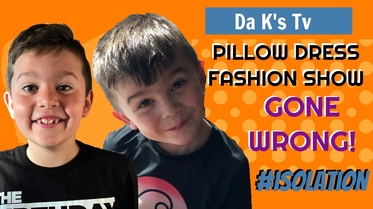 Quarantine Pillow Challenge Fashion Show Gone Wrong! pillowchallenge ...