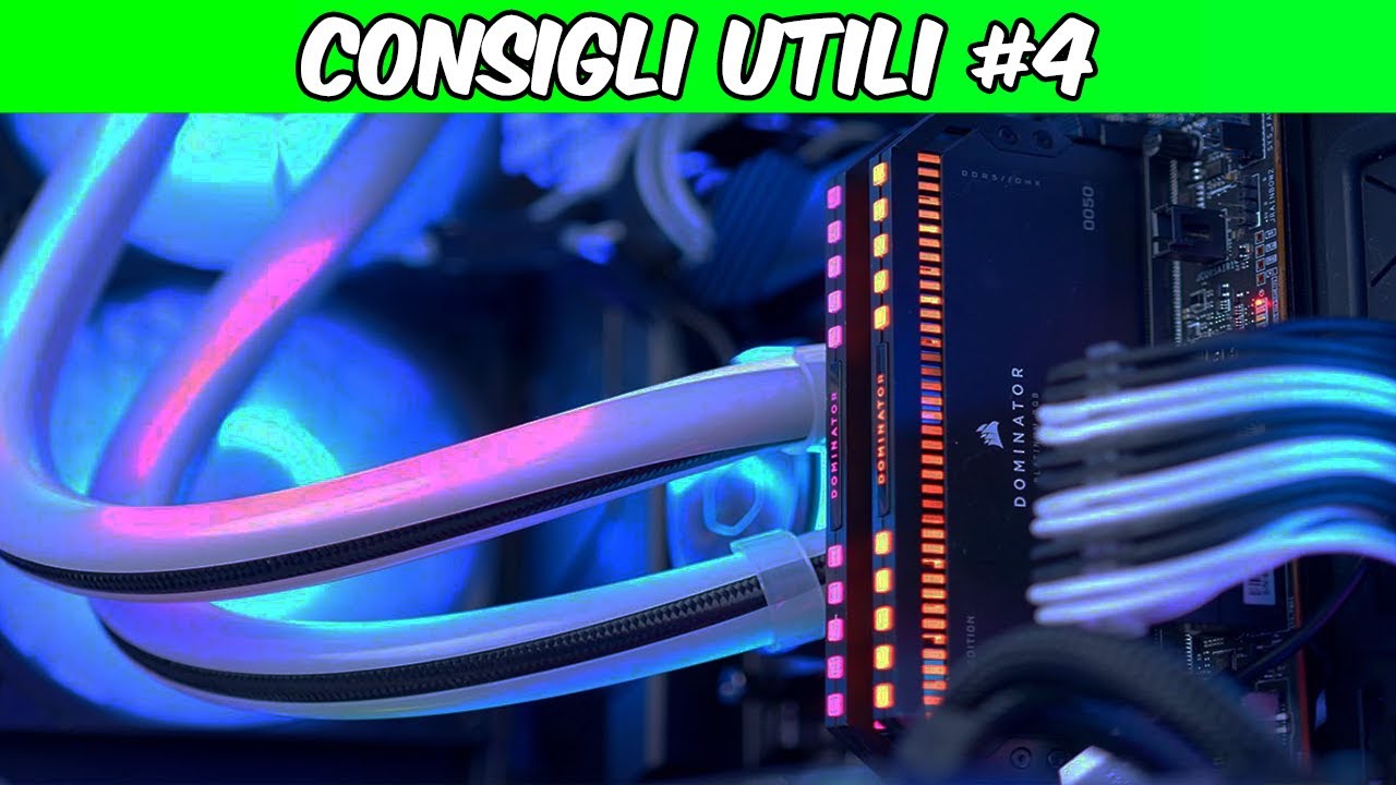 ASSEMBLAGGIO PC: CONSIGLI UTILI P.4 - YouTube