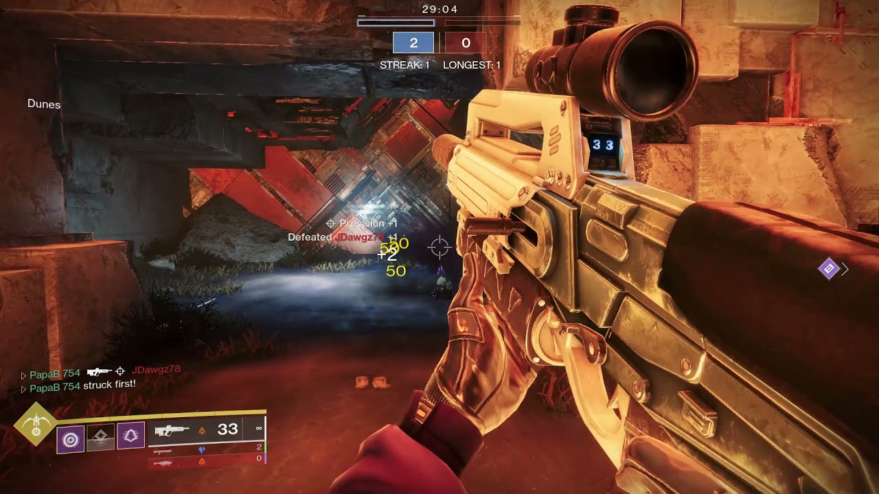 Destiny 2 - Blunt Execution testing - YouTube