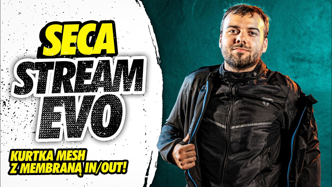 SECA Stream EVO - Kurtka na miasto z membraną IN/OUT! - YouTube