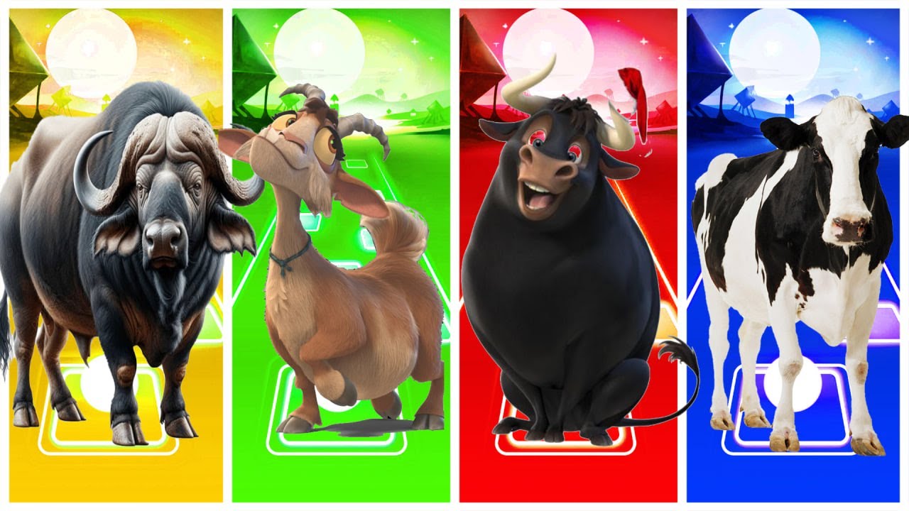 Ferdinand 🆚 Funny Cow 🆚 Ice Age Manny 🆚 Funny Horse – Coffin Dance Song ...