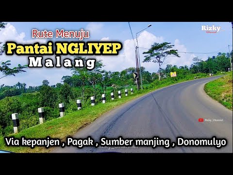 Full Video Perjalanan Menuju Pantai NGLIYEP Malang Selatan dan JLS ( Jalur Lintas Selatan ) .